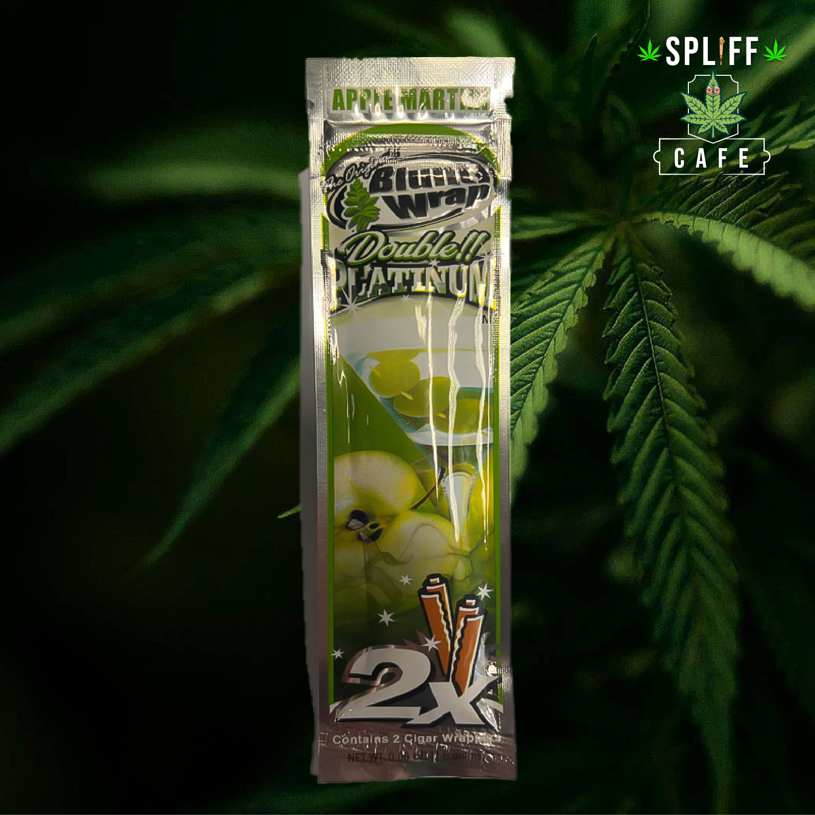 The Original Blunt Wrap - Apple Martini - Spliff Cafe