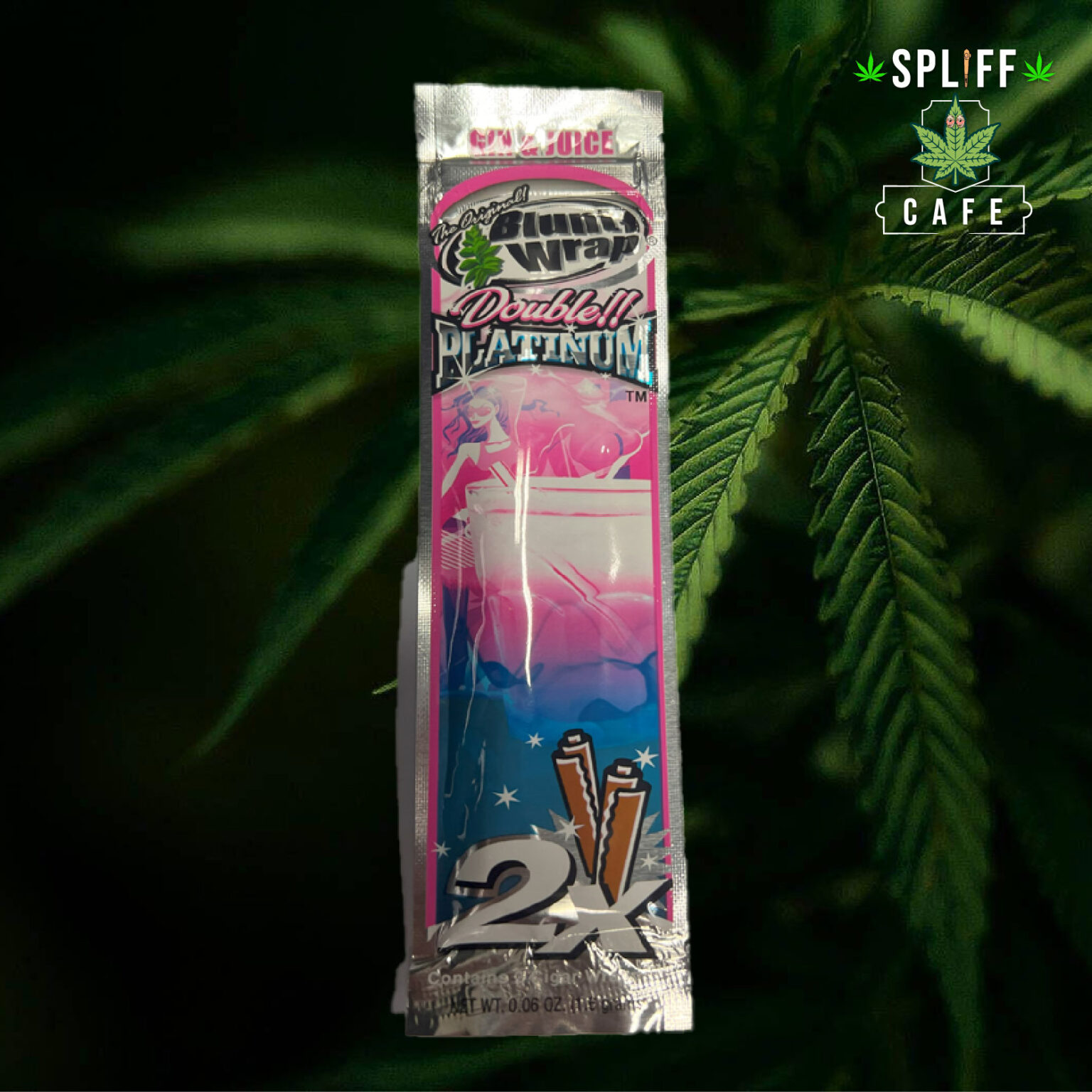 The Original Blunt Wrap - Gin & Tonic - Spliff Cafe